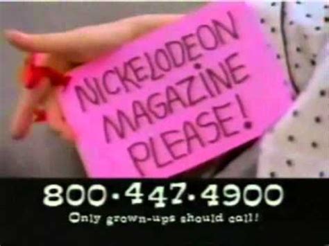Nickelodeon Magazine Please Youtube
