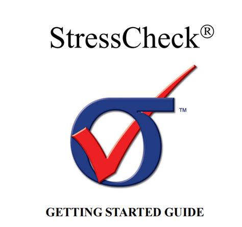 Stresscheck Professional Getting Started Guide Esrd