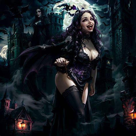 Gothic Giantess Vampires By Williammcdouglas On Deviantart