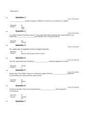 EDCO Quiz Docx EDCO Quiz Question Out Of Points Made It Illegal In For A