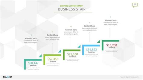 Captivating Graphic Illustration Of A Staircase Ascending Hill Powerpoint Template Free