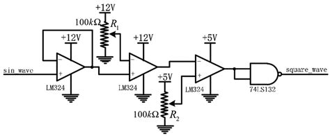 Design Of The Waveform Conversion Circuit Download Scientific Diagram
