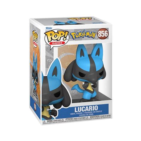 Funko Pop Games Pokemon Lucario EMEA Toy Corner