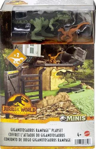 Jurassic World Dominion Minis Giganotosaurus Rampage Set Mercadolibre