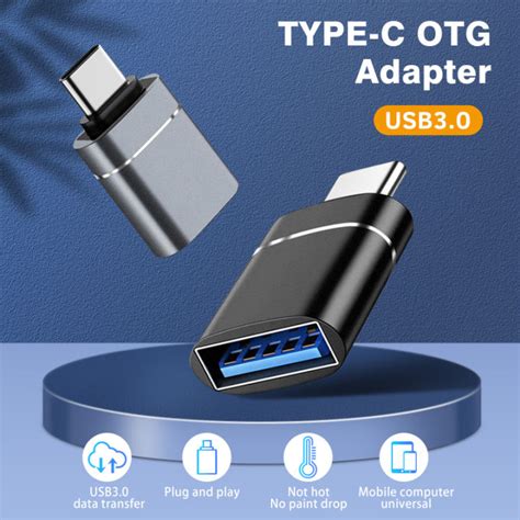 อะแดปเตอร์แปลงถ่ายโอนข้อมูล Charger Laptop เป็น Usb 3 0 Otg สำหรับแท็บเล็ตคอมพิวเตอร์โทรศัพท์