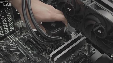 How To Install An Aio Cpu Cooler Intel Corsair