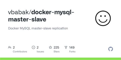Github Vbabakdocker Mysql Master Slave Docker Mysql Master Slave