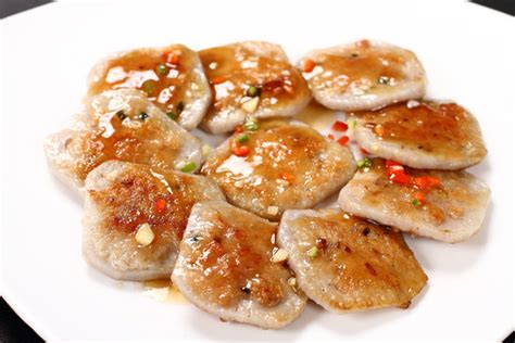 顺德煎鱼饼 中国菜系 食品餐饮 摄影 汇图网www huitu