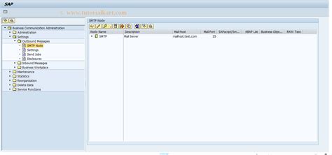 SCOT SAP Tcode SAPconnect Administration