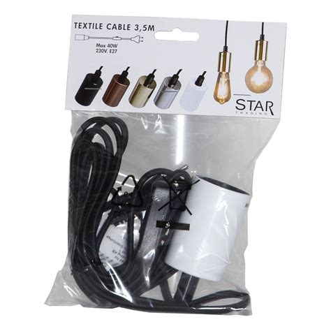 Douille E27 Stil Avec Câble Blanc Luminairefr