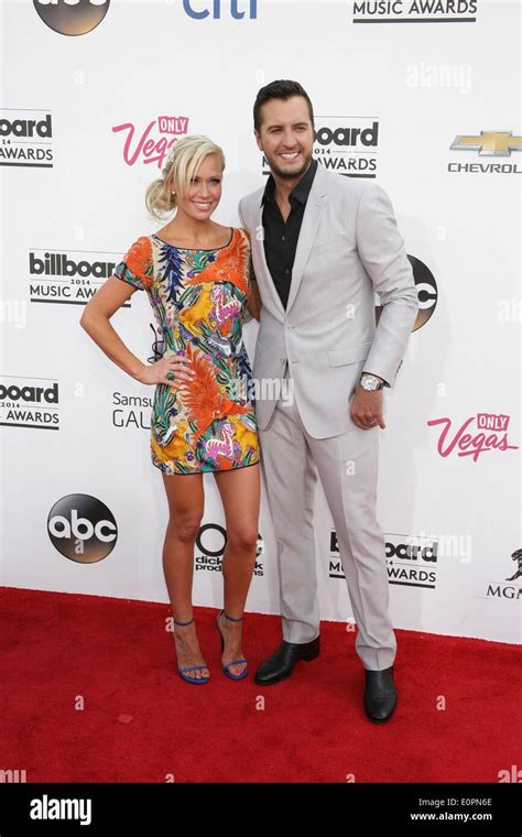 Las Vegas Nv Usa 18th May 2014 Caroline Bryan Luke Bryan At Arrivals For 2014 Billboard