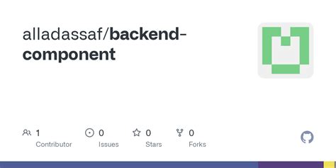 Github Alladassafbackend Component