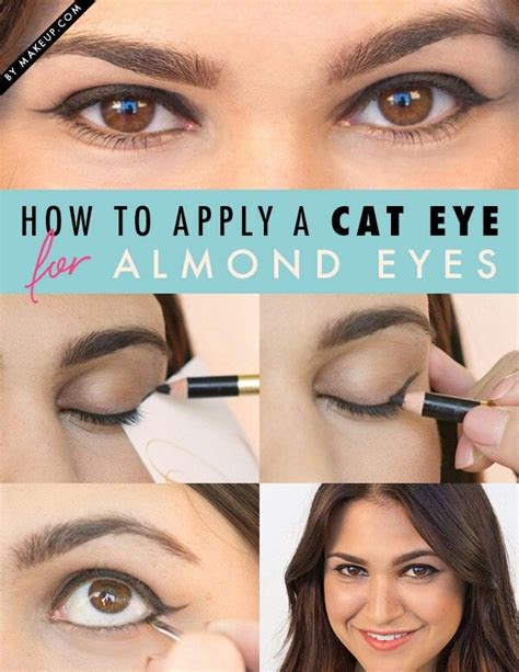 Cat Eye For Almond Eyes Cat Eye Makeup Almond Eye Makeup Cat Eye