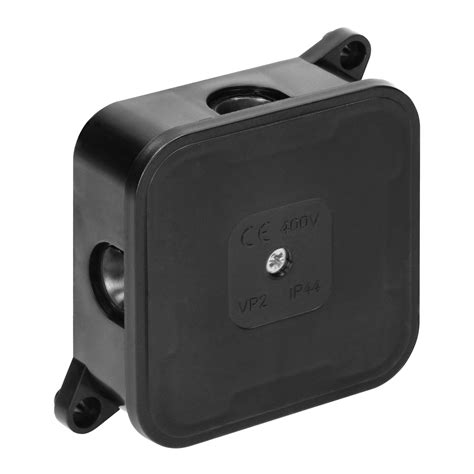 Surface Mounted Junction Box Eco Ip44 400v 4 Rubber Glands 85x85x35mm