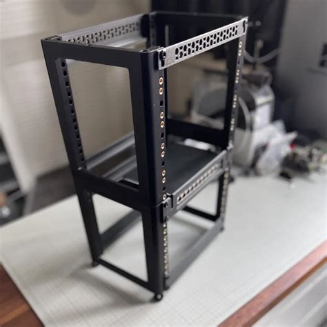 Mini Rack Modular 10 Inch Homelab Server Rack Free 3d Print Model