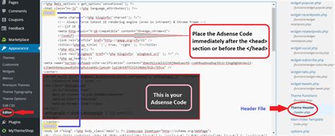 quick guide how to add adsense code to wordpress hearmefolks