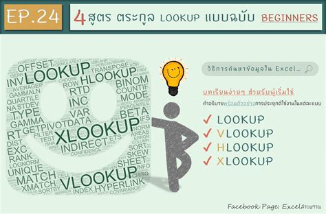 Excel สายหวาน 💢 ถ้าพูดถึง Vlookup คนที่ใช้ Excel