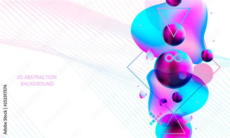 Vector Futuristic Space Background With Bright Light Planets And Stars Vector Realistic And