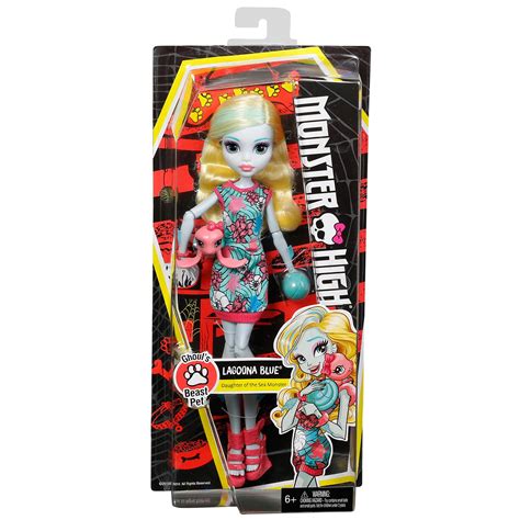 Кукла Лагуна Блю из серии С питомцем Монстр Хай купить недорого в Империи Кукол