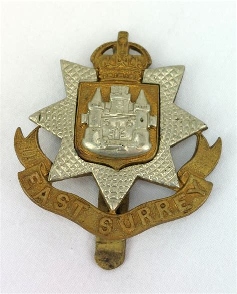 East Surrey Regimental Cap Badge Archives Sally Antiques