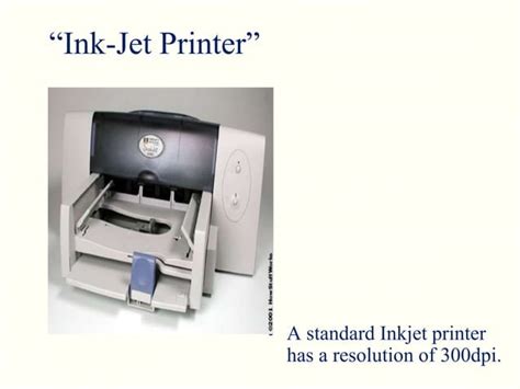 Devices That Output Hardcopy Ppt Computer Peripherals Computing