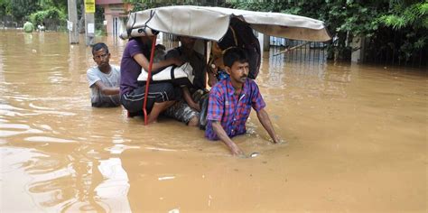 Assam Flood Crisis Worsens As Death Toll Reaches 24 Over 13 Lakh