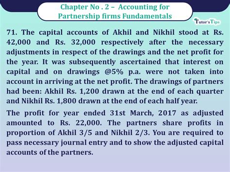 Question 71 Chapter 2 Of Class 12 Part 1 Vk Publication Tutors Tips