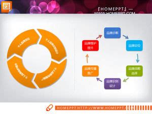 Two Cycles Relationships PowerPoint Chart Download PowerPoint Templates Free Download