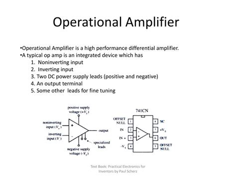 PPT Operational Amplifier PowerPoint Presentation Free Download ID
