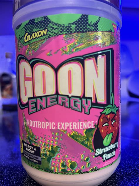 Been Digging This Goon Energy Drink 3 Scoops Is Perfect Gotta Mix The