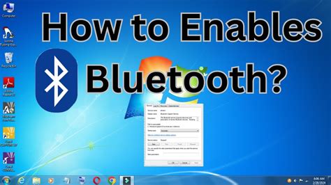 How To Enables Bluetooth In Windows 7 Computer Laptop Full Setup Youtube