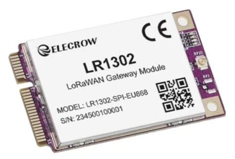 Módulo gateway LoRaWAN LR para comunicaciones de largo