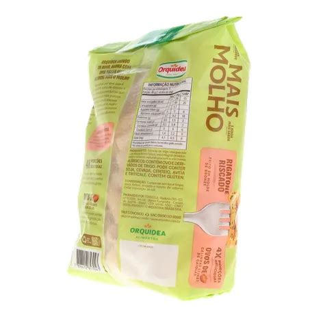 Macarrão De Sêmola Com Ovos Rigatone Riscado Orquídea Absorve Mais Molho 400g