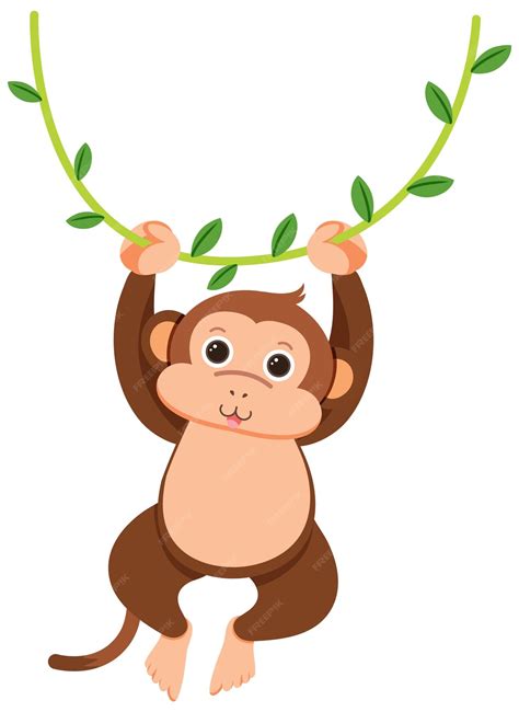 Hanging Monkey Clipart Free