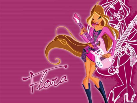 Winx Club Flora Wallpapers Wallpaper Cave