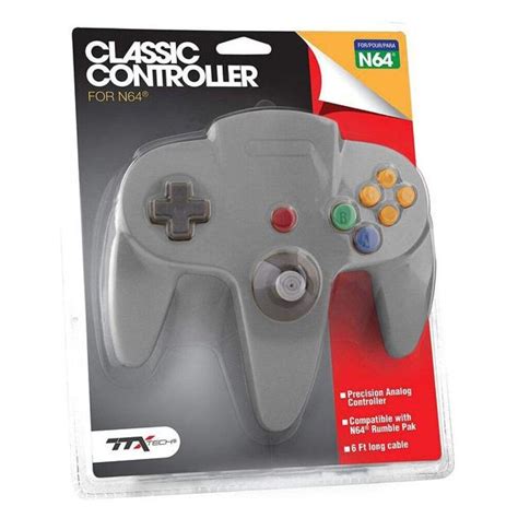 Ttx Tech N64 Wired Video Game Analog Controller Joystickgamepad