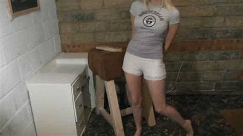 Samantha Spanked With The Gym Plimsoll For Improper Pe Uniform Strip Em Naked Clips Sale