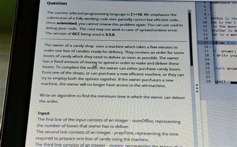 Question The Current Selected Programming StudyX