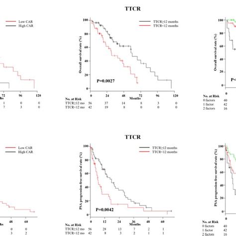 Kaplanmeier Analysis Of Overall Survival After Castration Resistance
