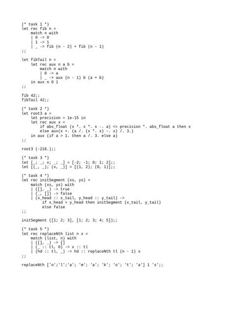 Solutionocaml Pdf