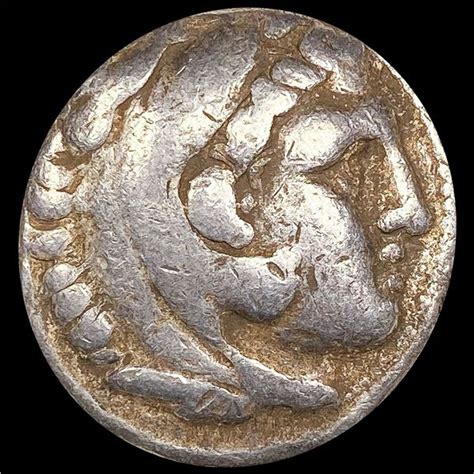 Ancient Greek Silver Drachma Nice Circulated