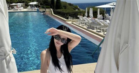 한예슬 ♥10세 연하 남편이 찍어줬나…신혼여행서 뽐낸 아우라 [n샷]