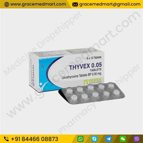 Thyvex Levothyroxine Tablets At Rs 125bottle Levothyroxine Sodium