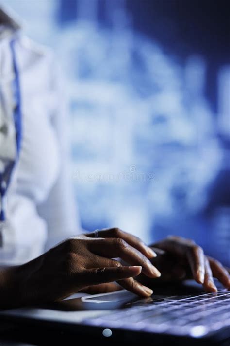 Operator Oversees Ai Neural Network Stock Image Image Of Science Programmer 293330117