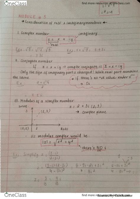 Engtech 1mc3 Lecture 5 Module 5 Oneclass