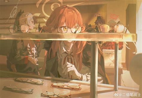 Kayoko Aru Mutsuki And Haruka Blue Archive Drawn By Yu Khz