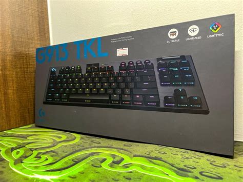Logitech Keyboard G913 Tkl Tactile Computers And Tech Parts And Accessories Computer Keyboard On