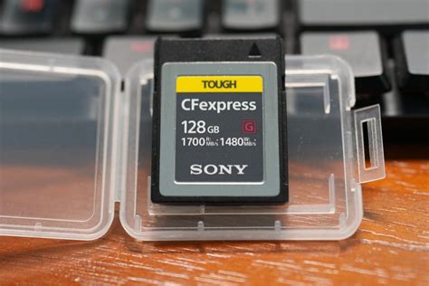 Sony Tough Cfexpress Type B 128gb Photography Photography Accessories