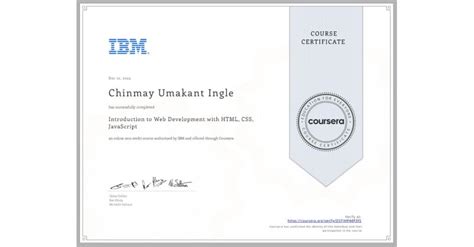 chinmay ingle on linkedin webdevelopment javascript css html courseracertified