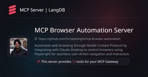 Mcp Browser Automation Server Langdb